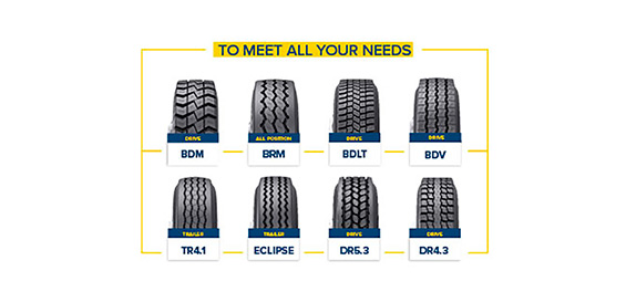 Bridgestone Americas Launches Bandag MaxTread Line