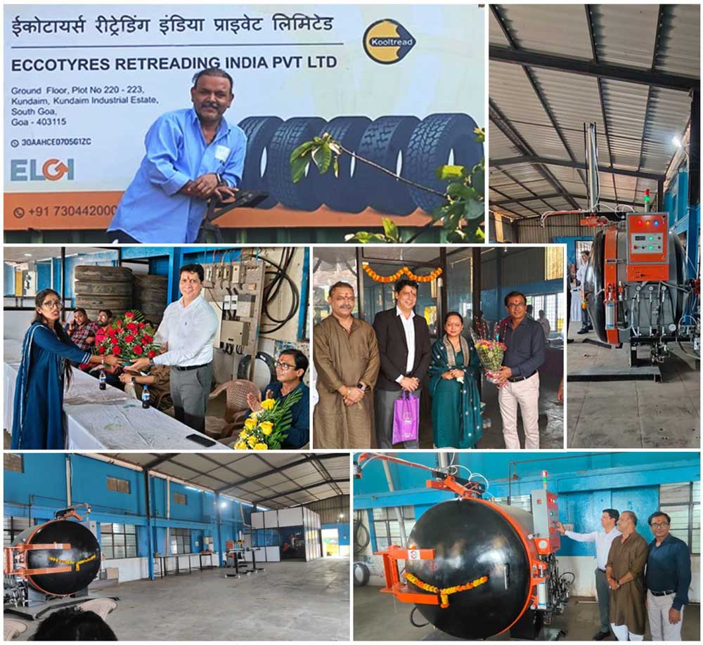 Elgi Announces New Franchise Opening in Goa | Retreading Business