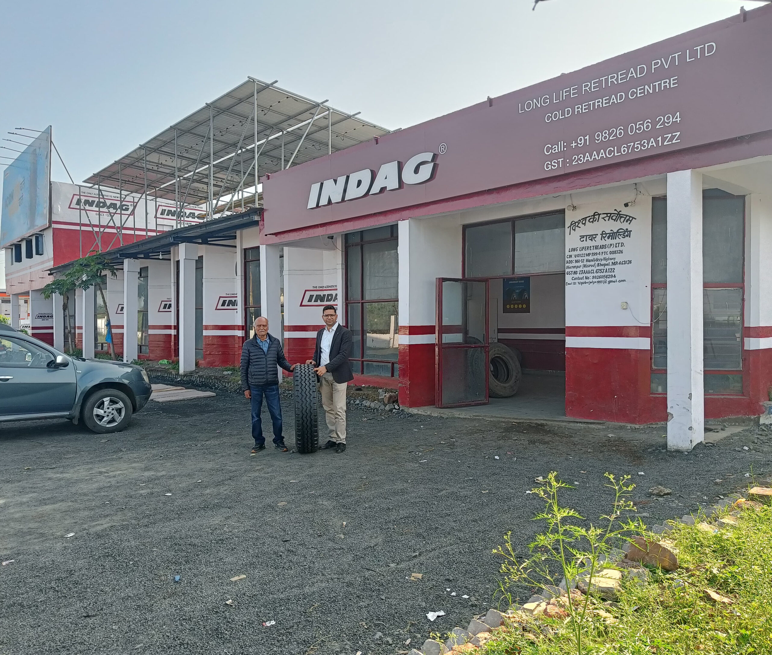 Indag Franchisee Introduces Tubeless Radial Tyre Retreading in Bhopal ...