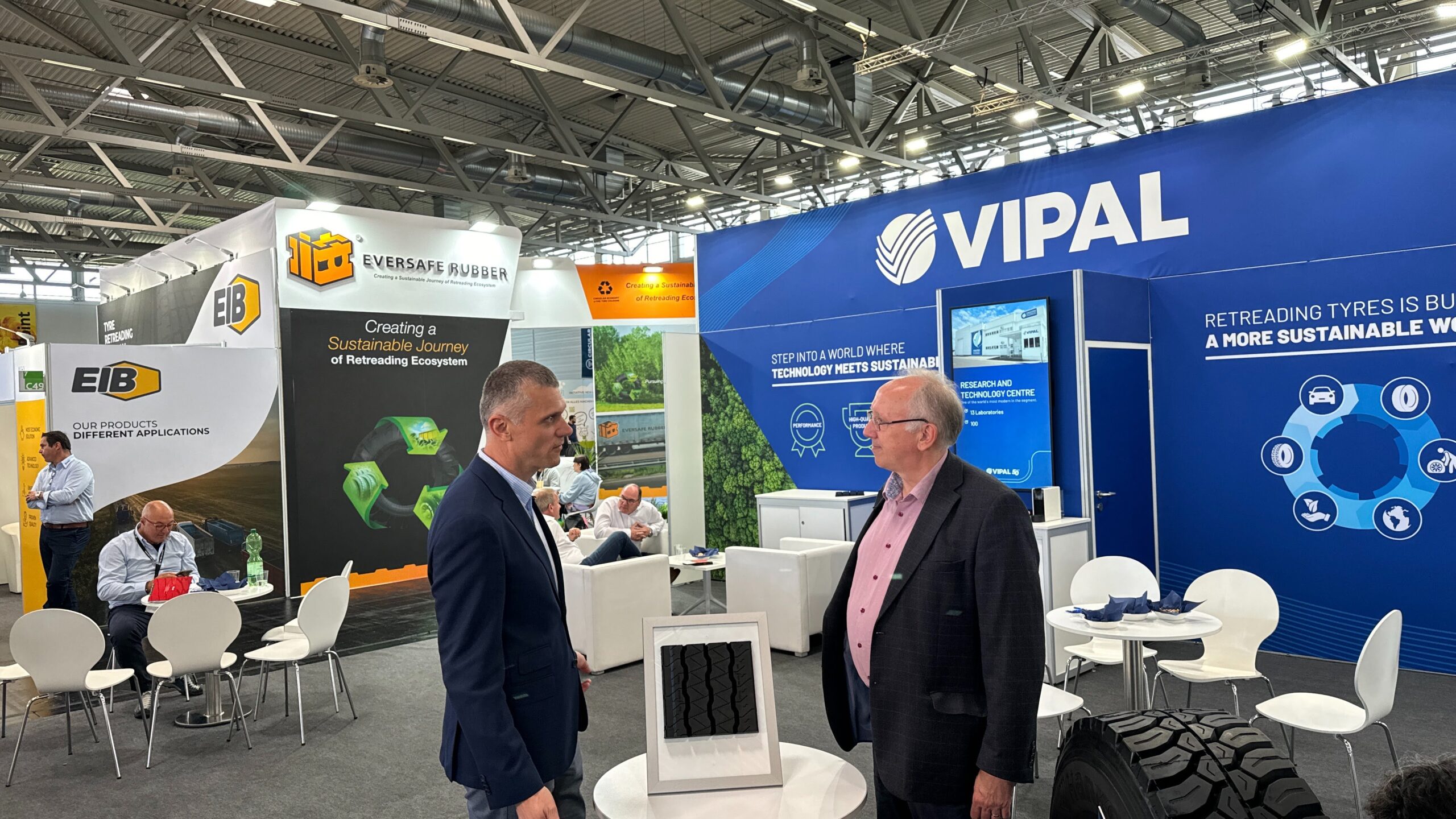 Vipal Celebrates Success at The Tire Cologne 2024 | Retreading Business